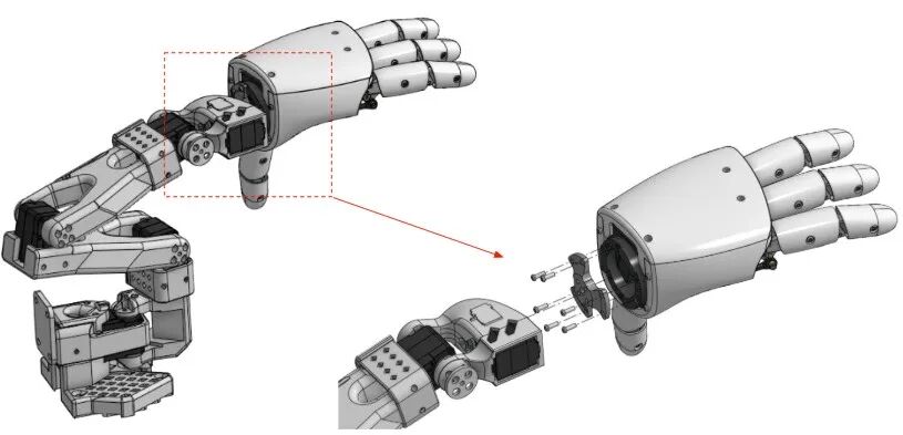 Amazing Hand: Open-Source 8-DOF Robotic Hand | EmbeddedNote